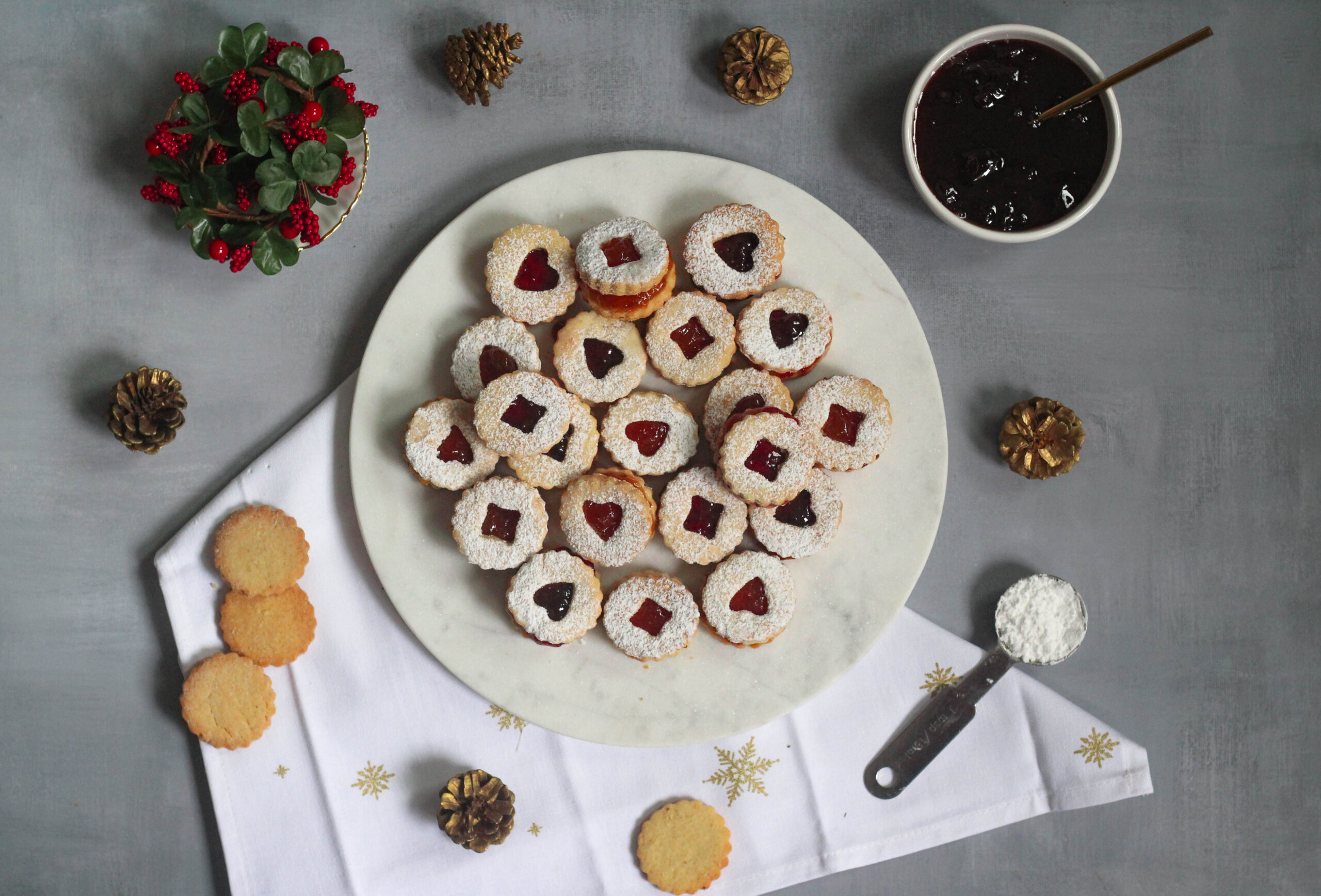 Linzer Cookies | AndrasFoodLab - Food for everyone