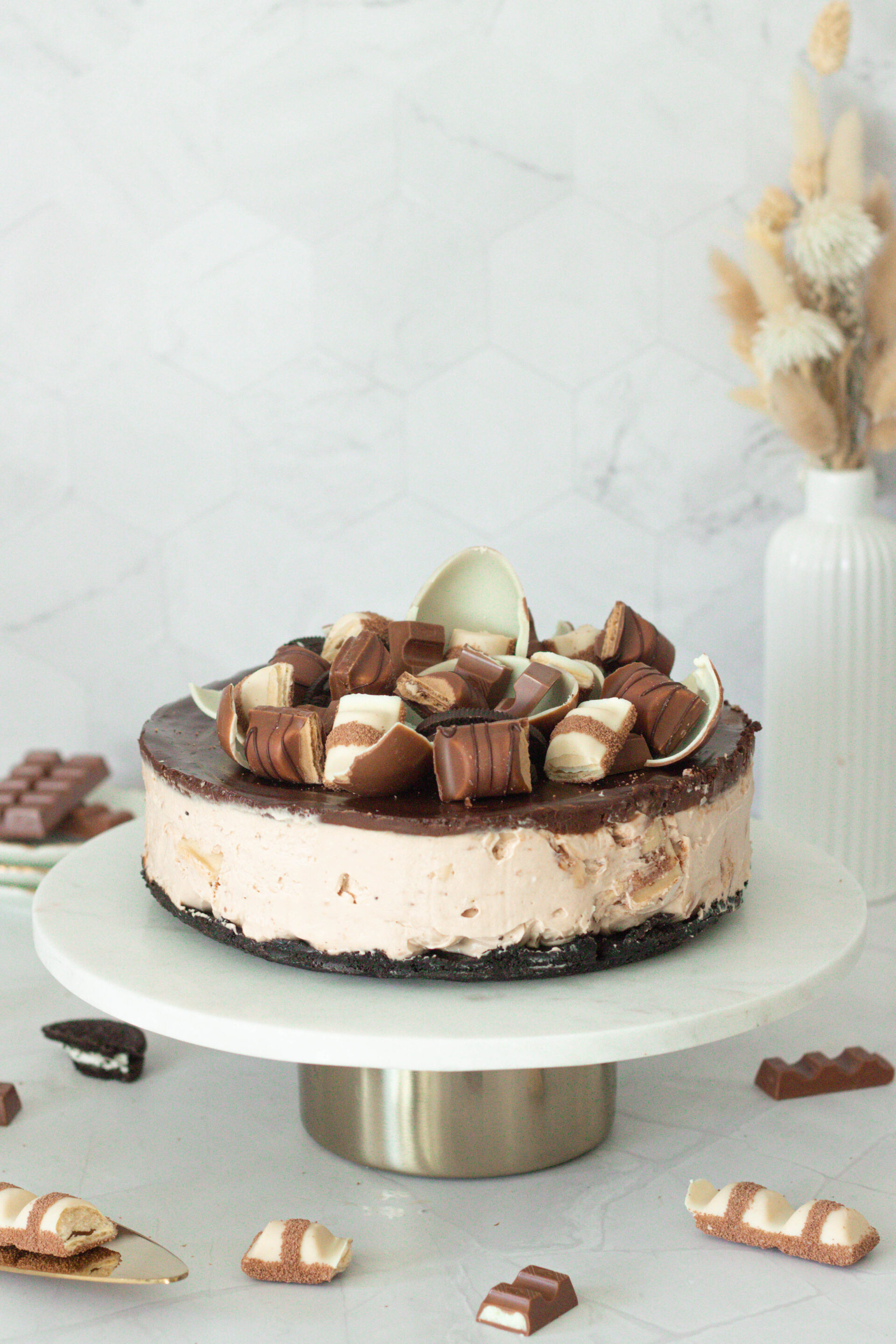 Kinder Cheesecake | AndrasFoodLab - Food for everyone