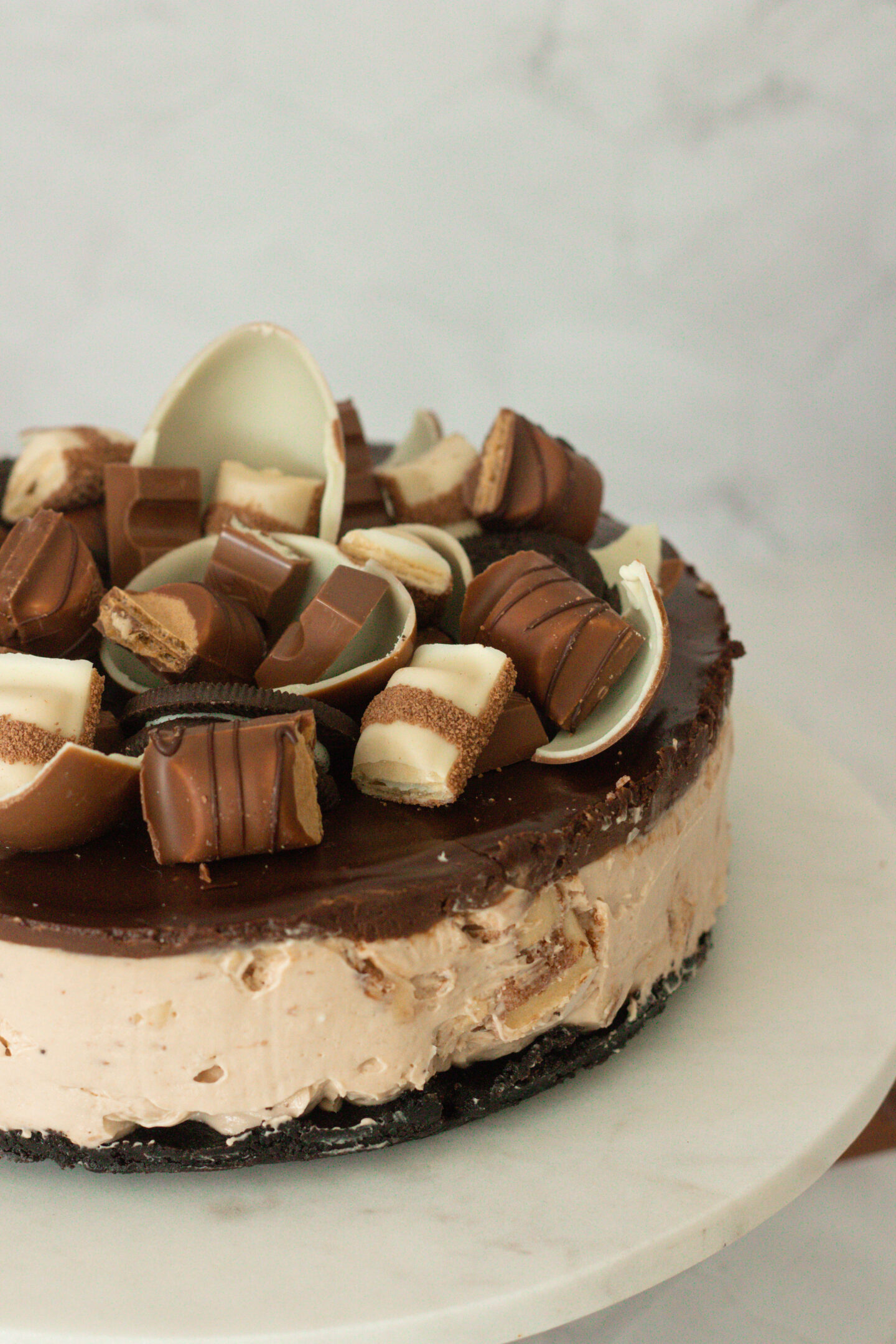 Kinder Cheesecake | AndrasFoodLab - Food for everyone